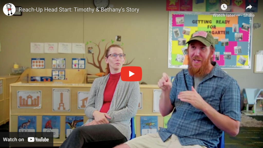 Family Stories - Timothy & Bethany - Reach-Up Head Start